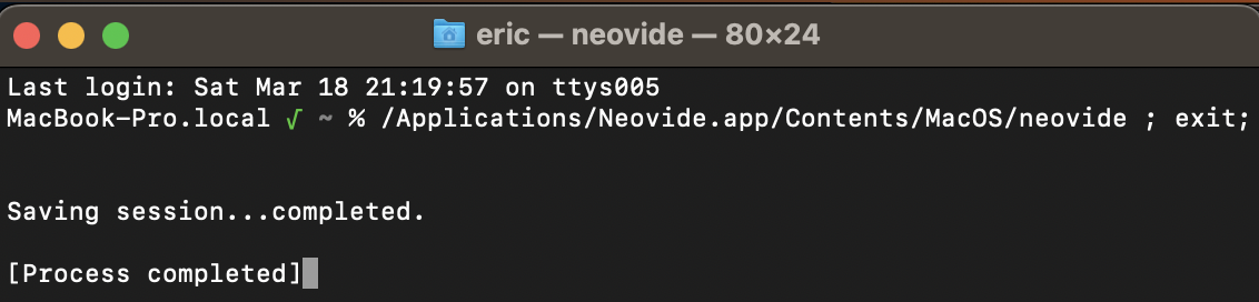 Neovide does not start on osx Ventura · Issue #1808 · neovide/neovide · GitHub