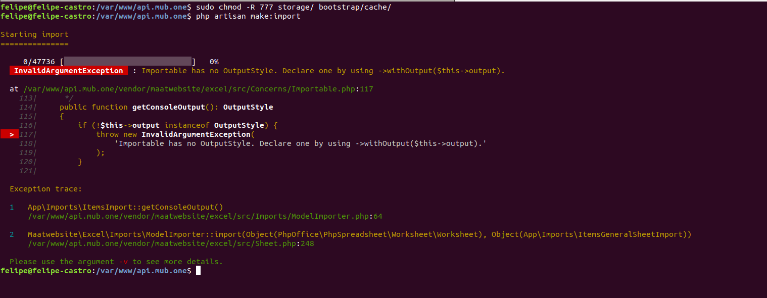 CSV Import Progress Bar (Sheets) · Issue #2562 · SpartnerNL/Laravel-Excel · GitHub