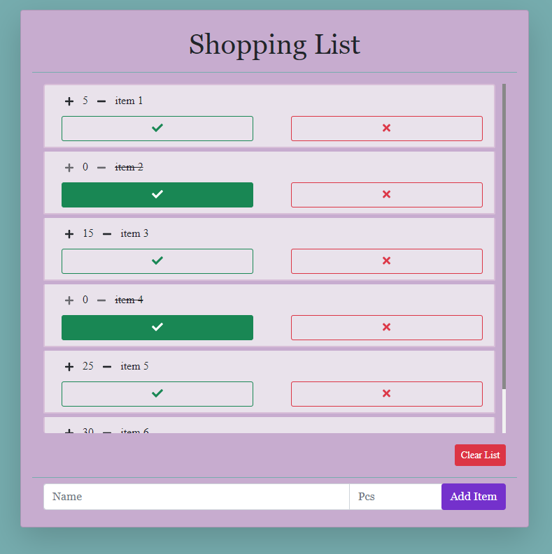 GitHub - alimyogurtcu/shopping-list-react