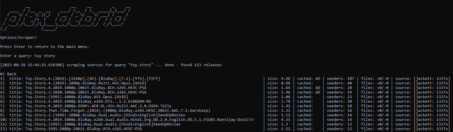 with jackett I only have results with 1337x · Issue #95 · itsToggle/plex_debrid · GitHub
