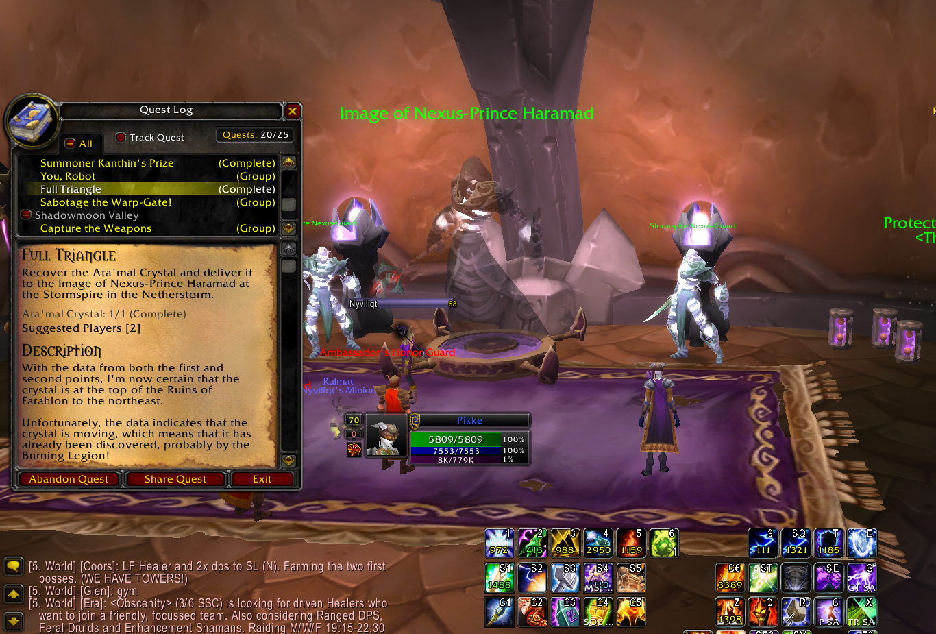 Full triangle quest: Can't turn in quest. · Issue #5717 · Atlantiss ...