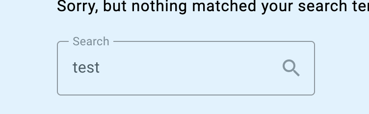 FSE - Search block · Issue #226 · material-components/material-design ...