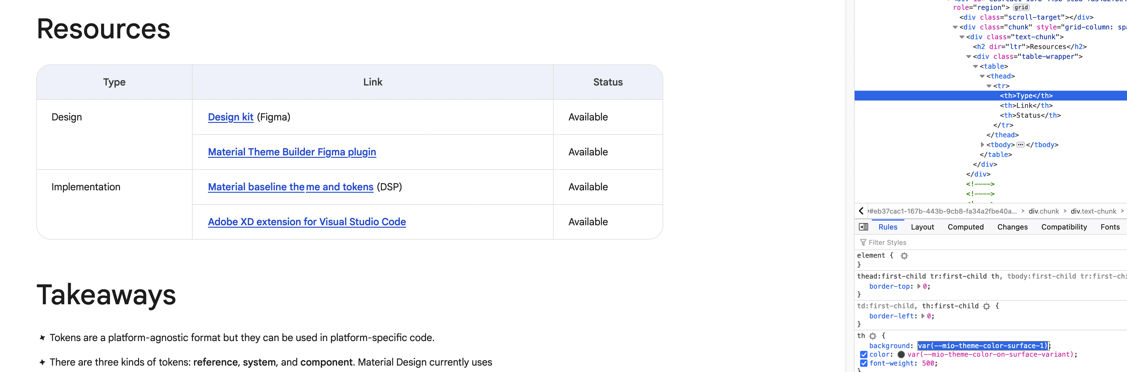[M3] Components - Data Table · Issue #328 · material-components ...