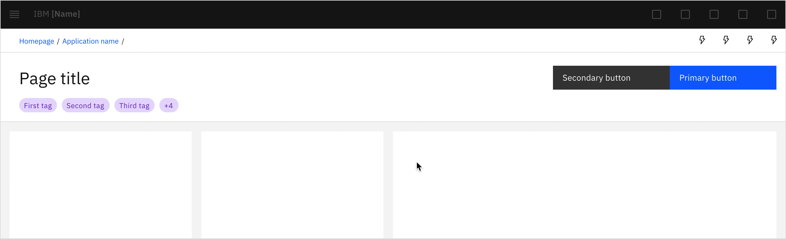 Page Header · Issue #59 · carbon-design-system/ibm-products · GitHub