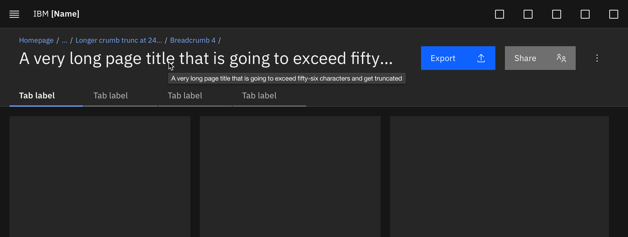 Improve responsive behaviour of page-header · Issue #368 · carbon ...