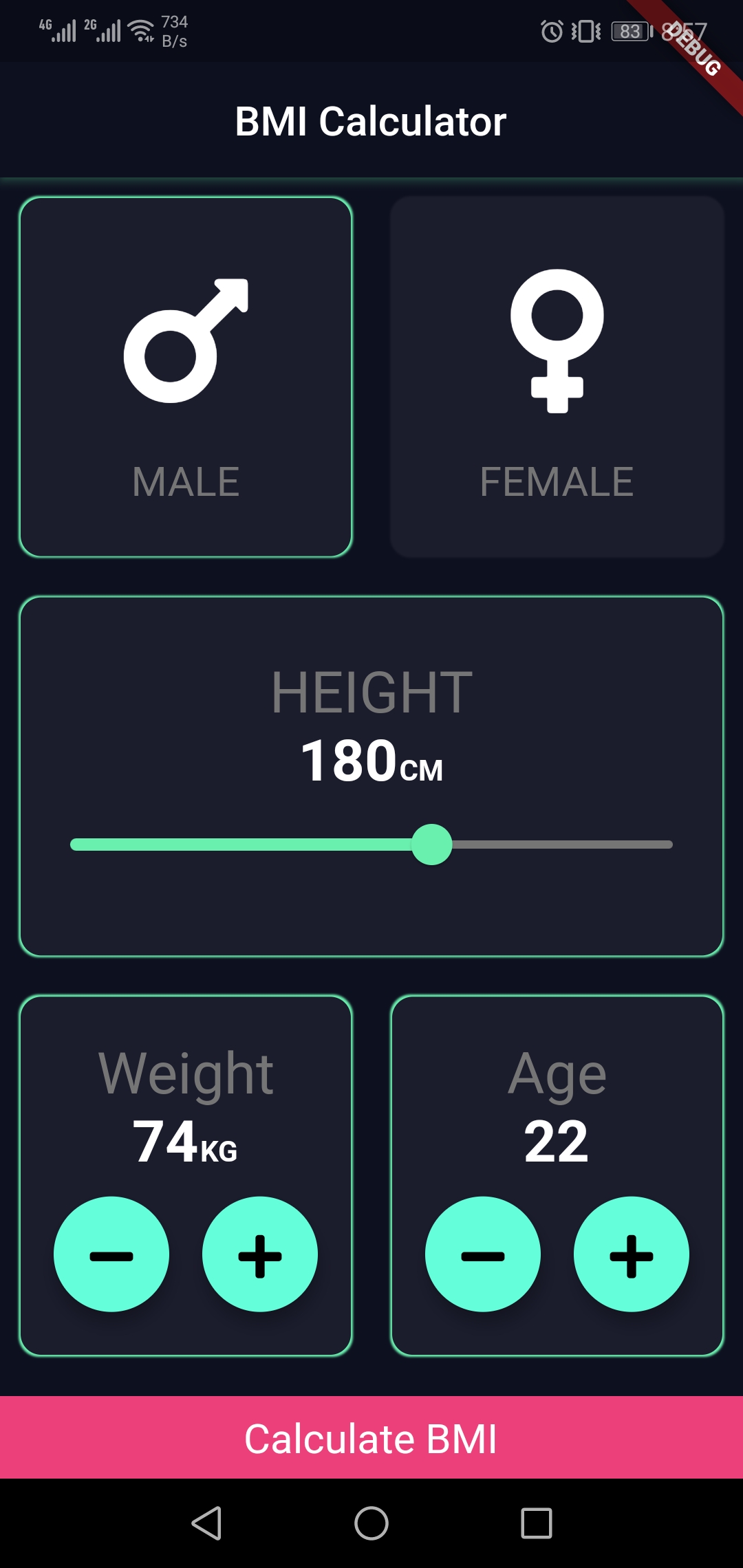 GitHub - zementalist/BMI-Calculator