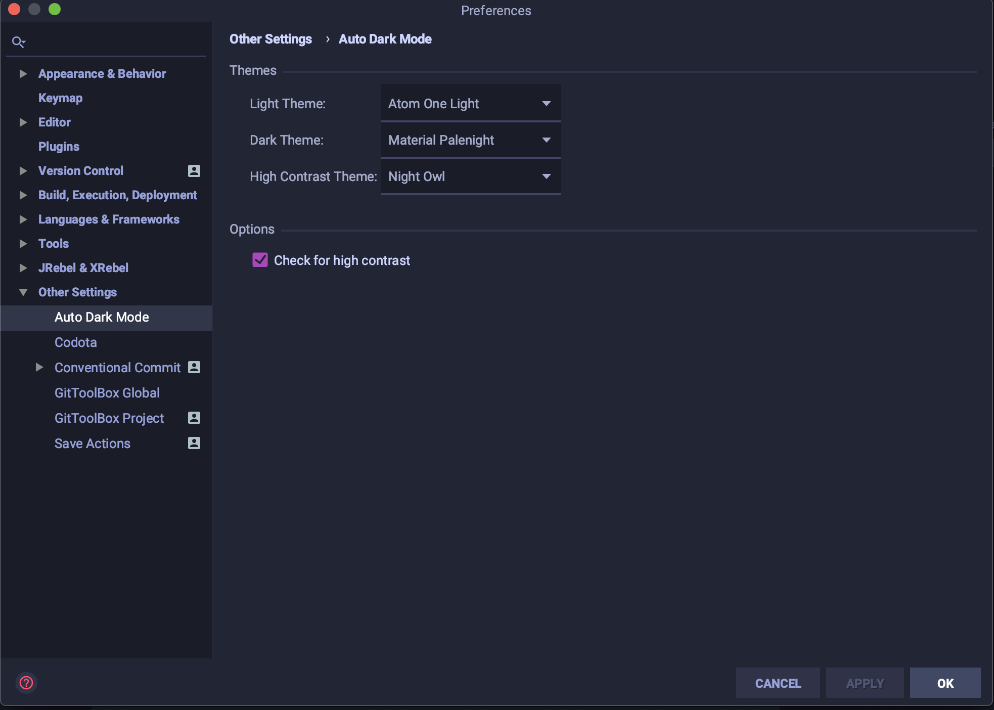 Feature Request: Mac OS dark mode automatic change · Issue #1439 ...