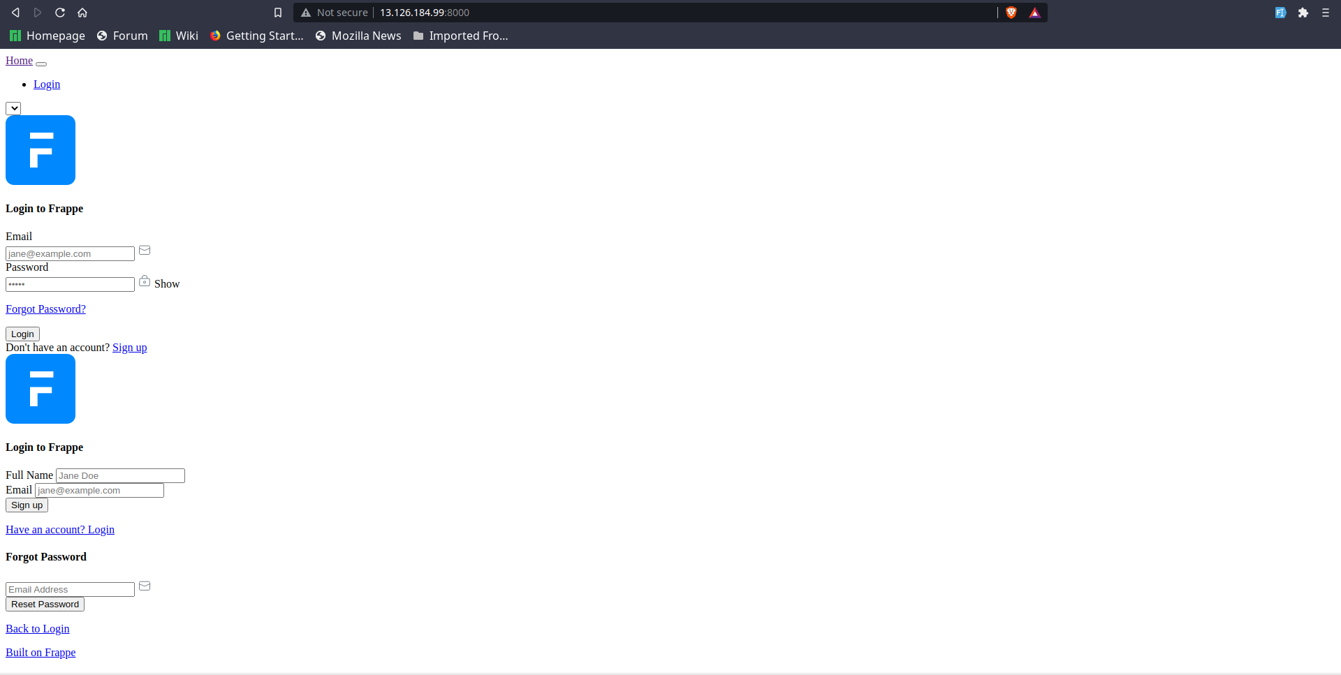 No assets are getting fetched for external frappe app's portal page ...