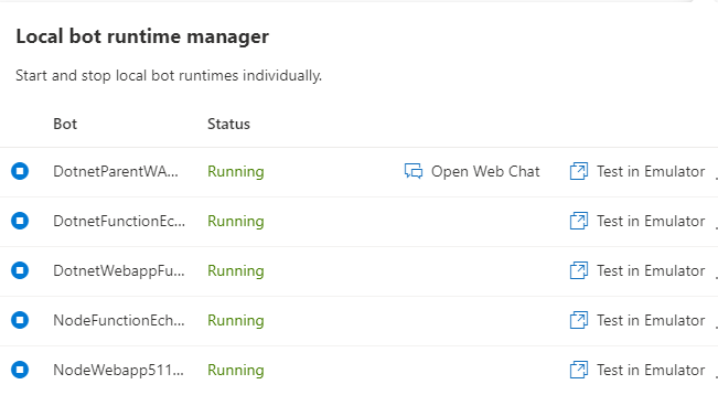 Starting Multiple Bots Causes Port Collisions · Issue 7765 · Microsoftbotframework Composer 0760