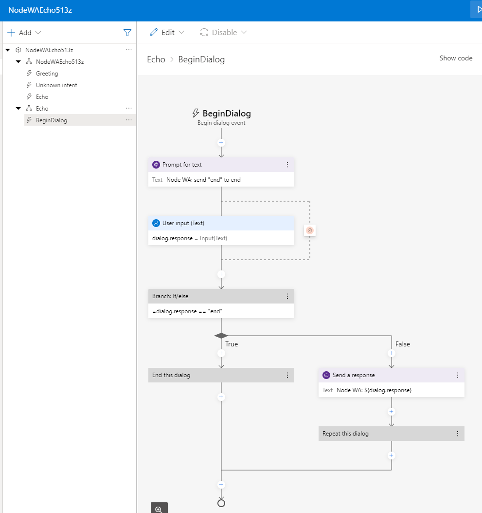 Exporting node WA as skills throws deploy error · Issue #7809 · microsoft/BotFramework-Composer ...