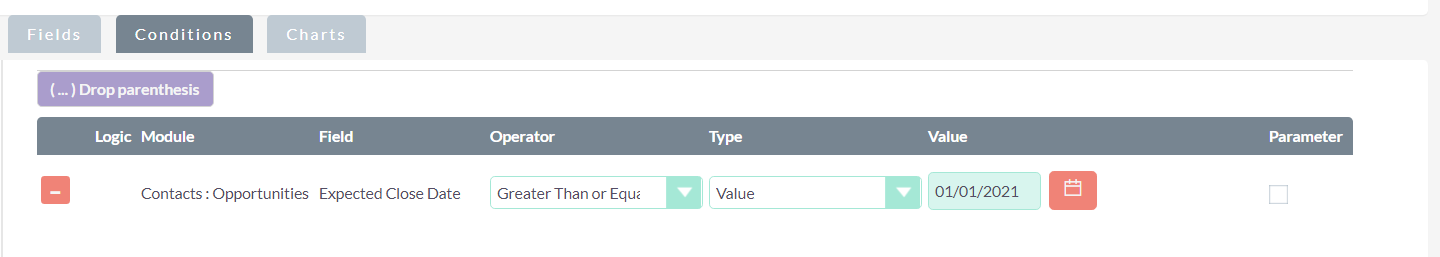 Reports Can T Save Date Field From Another Module As Condition · Issue 8977 · Salesagility