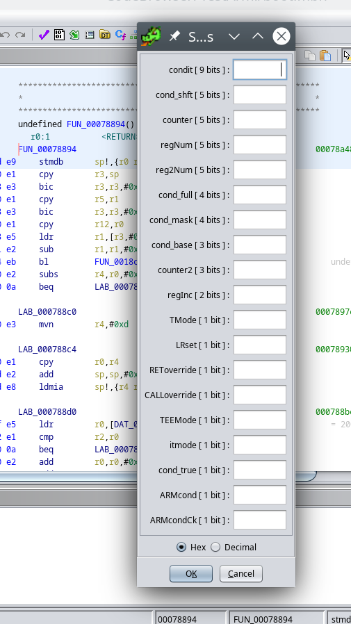 Disassembly listing context menu: "Processor Options..." does not display popup menu · Issue ...