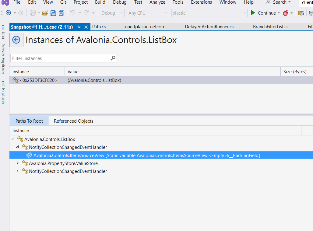 ListBox is leaking memory in preview5 (and not in preview4) · Issue ...