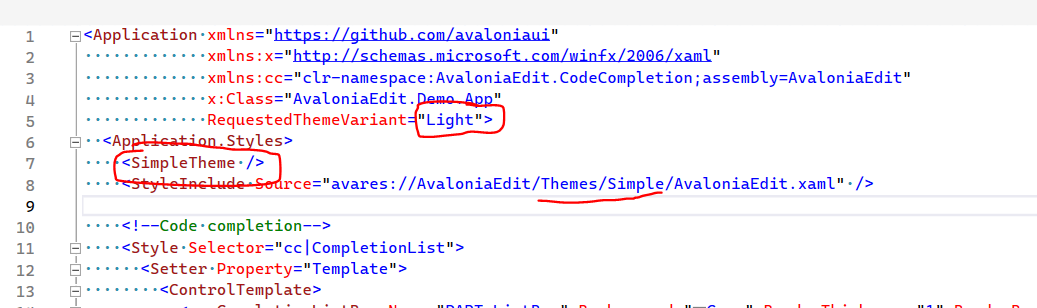 SearchPanel not look good in SimpleTheme · Issue #311 · AvaloniaUI/AvaloniaEdit · GitHub