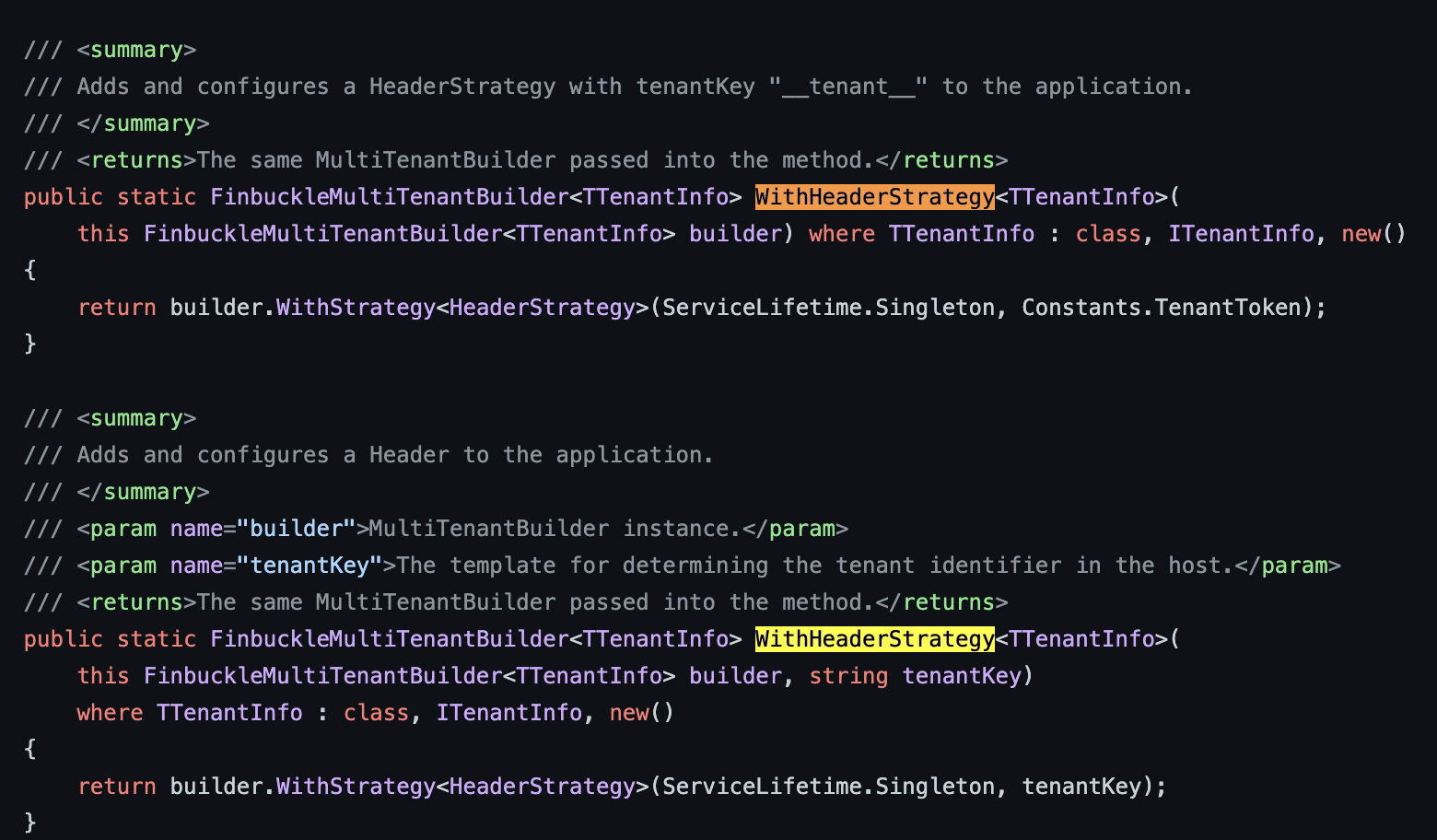 Can't see hints · Issue #582 · Finbuckle/Finbuckle.MultiTenant · GitHub