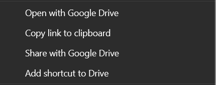 Bug: Google Drive offline access option missing in context menu · Issue ...