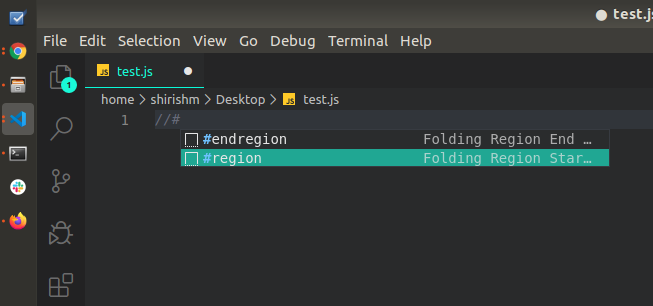 Force Collapsible Regions Adds // · Issue #92051 · microsoft/vscode ...