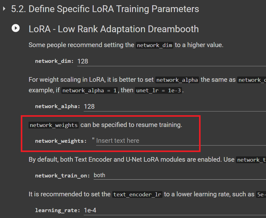 How to resume LORA training ? · Issue #57 · Linaqruf/kohya-trainer · GitHub