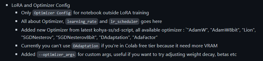 add support for lion optimizer · Issue #90 · Linaqruf/kohya-trainer · GitHub