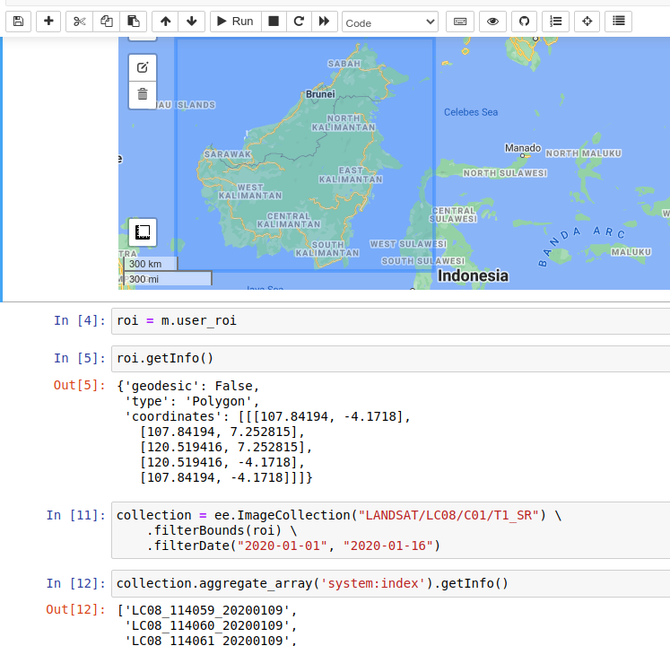 No returns for Landsat, Sentinel or MODIS · gee-community geemap ...