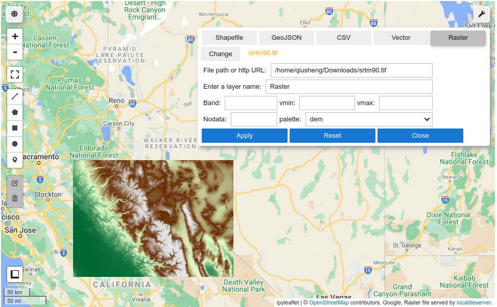 errors with palette when importing Raster through UI · Issue #902 · gee-community/geemap · GitHub