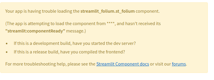 Map flickering · Issue #53 · randyzwitch/streamlit-folium · GitHub