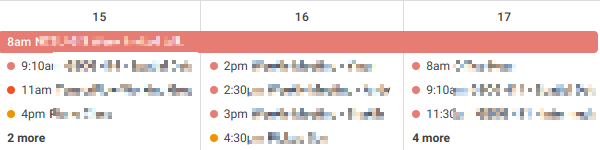 Incorrect Availability dates for multi-day events with Google Calendar ... Incorrect Availability dates for multi-day events with Google Calendar ...