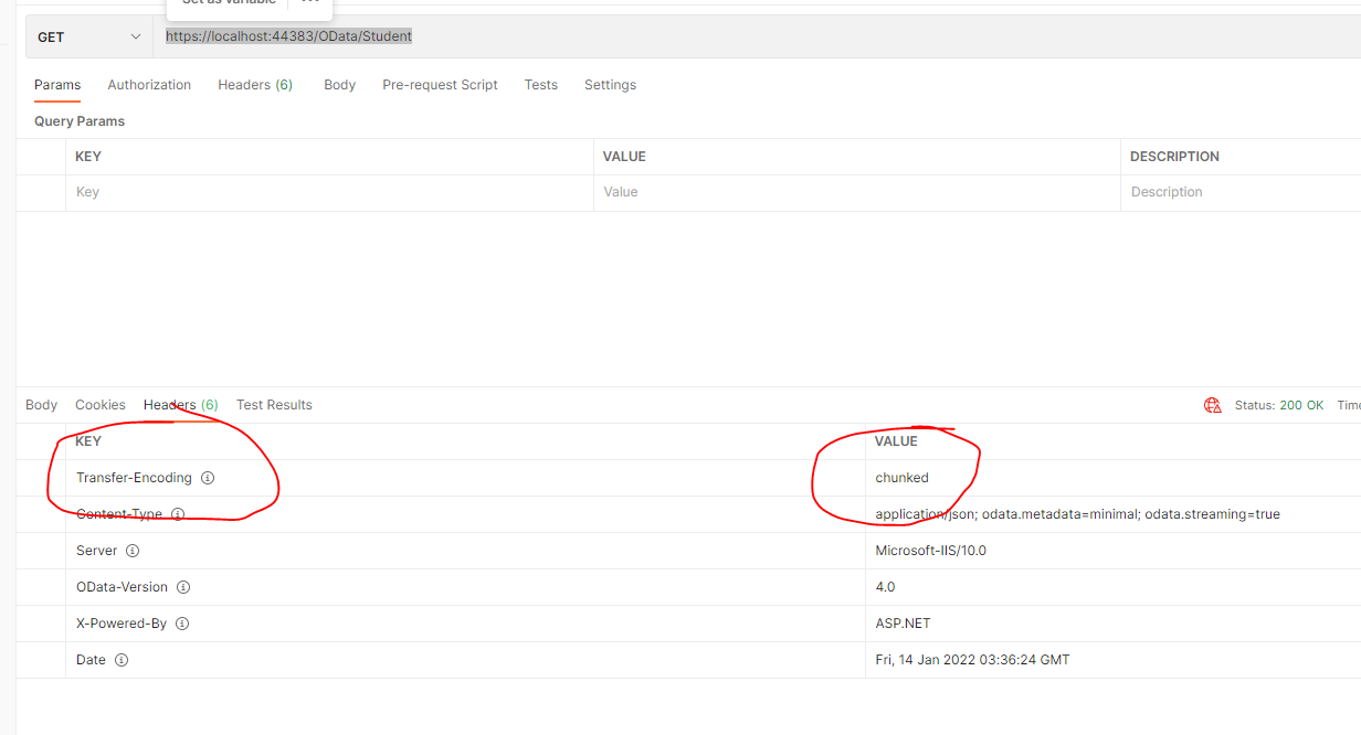 Odata Response Transfer Encoding Is Chunked · Issue 2615 · Odata Webapi · Github