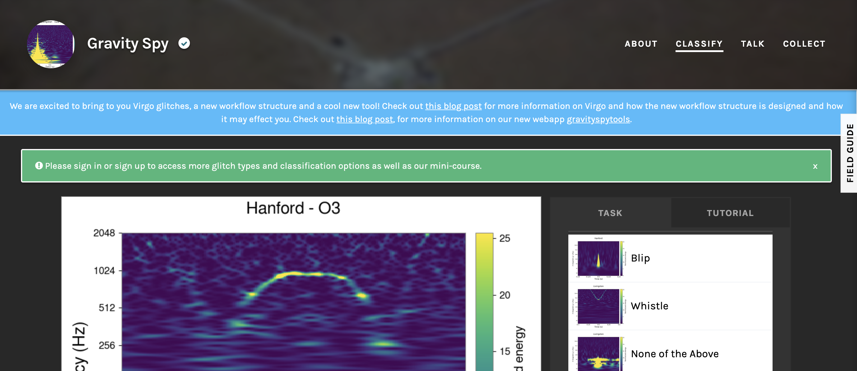 Prompt the user to log in / sign up after N classifications · Issue #1129 · zooniverse/front-end ...