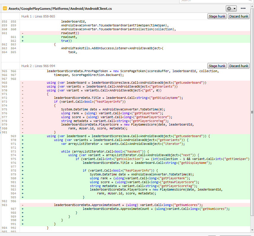 PlayGamesPlatform.LoadScores returns scores for all time, regardless of ...