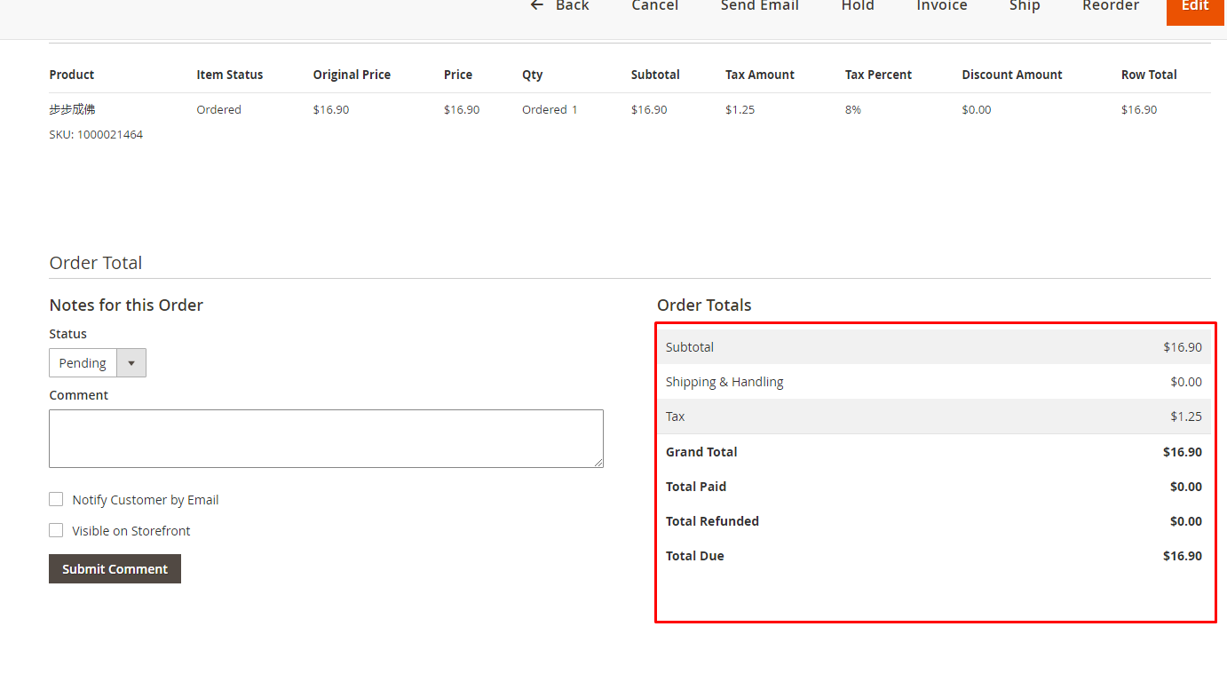Wrong order amount on backend dashboard on Last orders total value · Issue #37389 · magento ...
