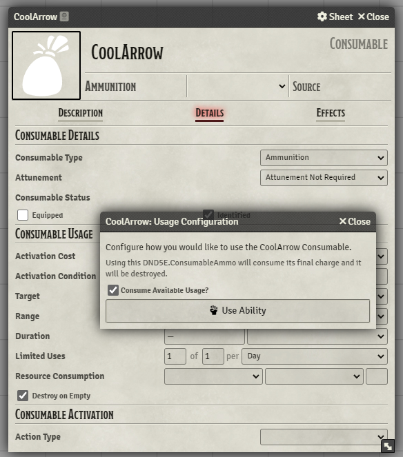 `ammo` type consumables are not localized in the AbilityUseDialog. · Issue #1977 · foundryvtt ...