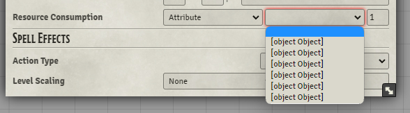 2.1.0: Issues with Resource Consumption · Issue #1996 · foundryvtt/dnd5e · GitHub