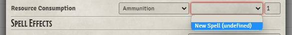 2.1.0: Issues with Resource Consumption · Issue #1996 · foundryvtt/dnd5e · GitHub