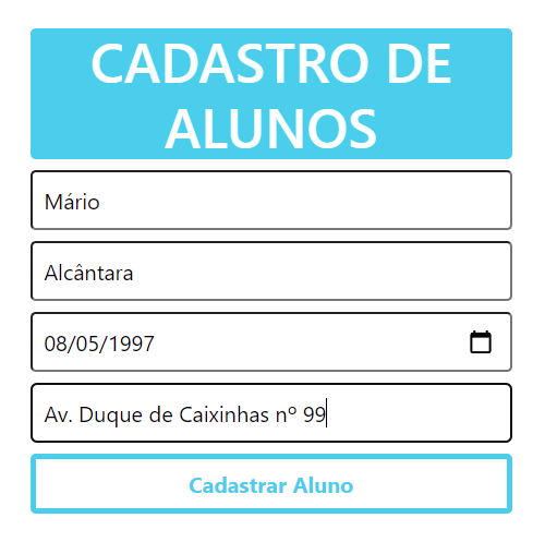 GitHub - subarusakaguchi/student_Registration: Sistema de cadastro de alunos de uma escola fictícia