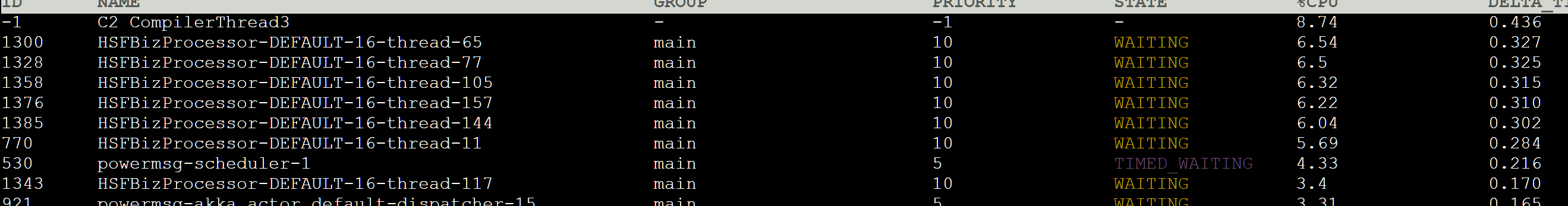 High cpu usage when scheduler.tick-duration is default 10ms · Issue ...