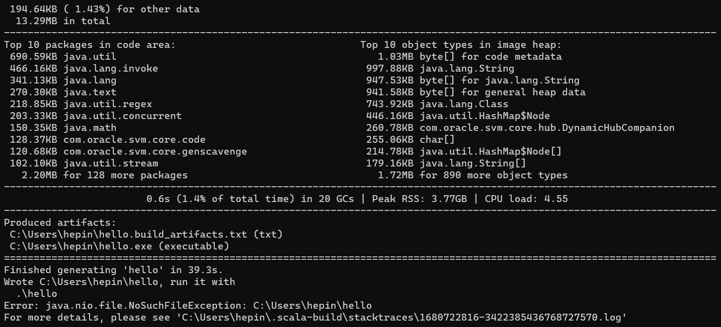 Nosuchfile On Windows · Issue 2009 · Virtuslab Scala Cli · Github
