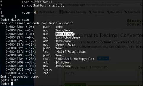 GitHub - KanchanaKumudini/Buffer-Overflow: Stack Based Buffer Overflow
