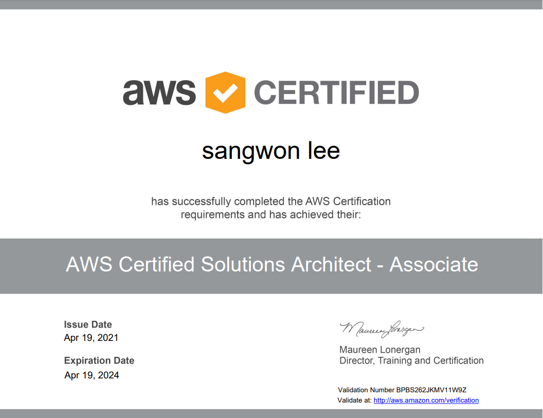 GitHub - EleSangwon/AWS-SAA