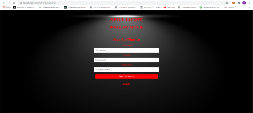 GitHub - HasikaR/ticketBooking: web app for movie ticket booking