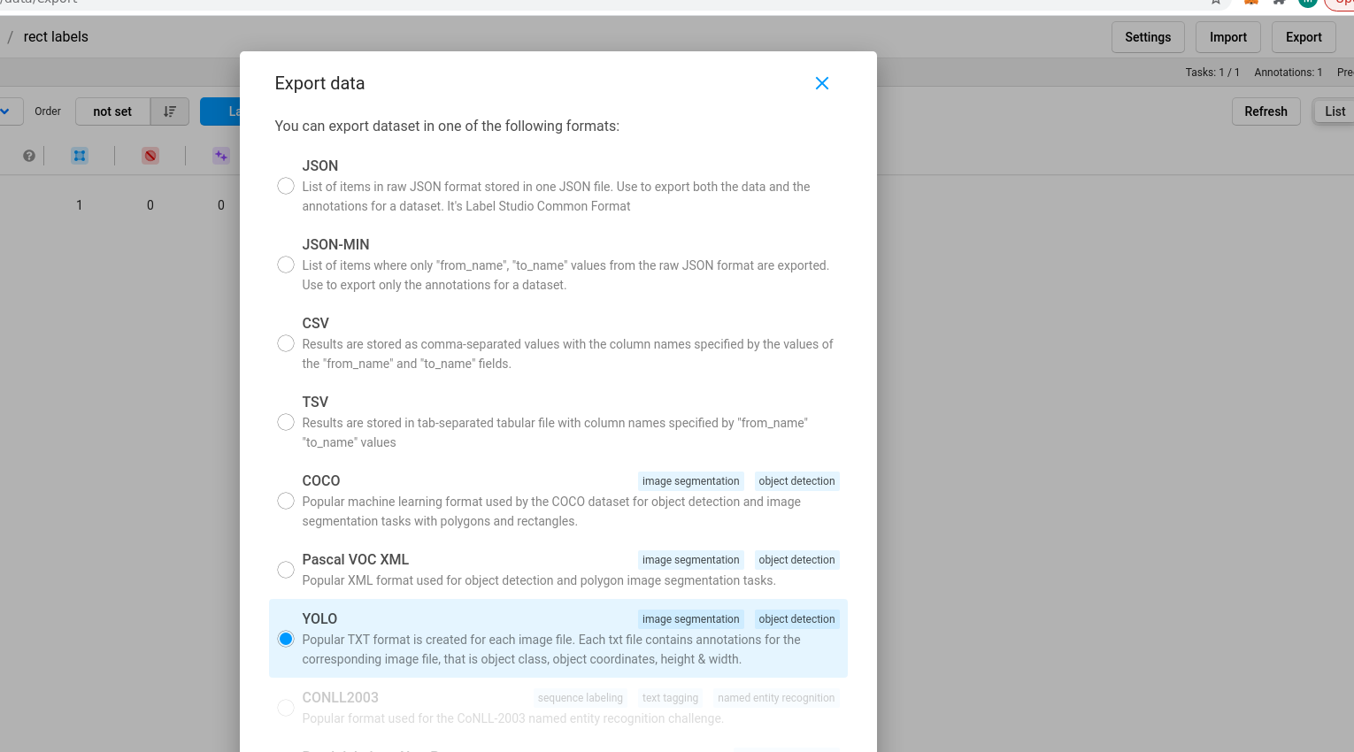 how to label images in yolo format · Issue #1320 · HumanSignal/label ...