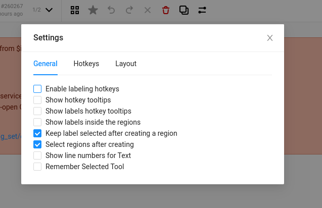 Using Ctrl + click to select multiple regions initiate another region drawing · Issue #604 ...