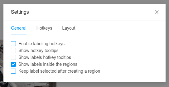 Display of label on top of bounding box region. · Issue #428 ...