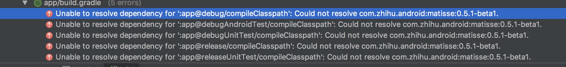 添加依赖问题 · Issue #444 · zhihu/Matisse · GitHub