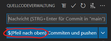 Git post commit comand - variable name instead of image · Issue #154570 · microsoft/vscode · GitHub
