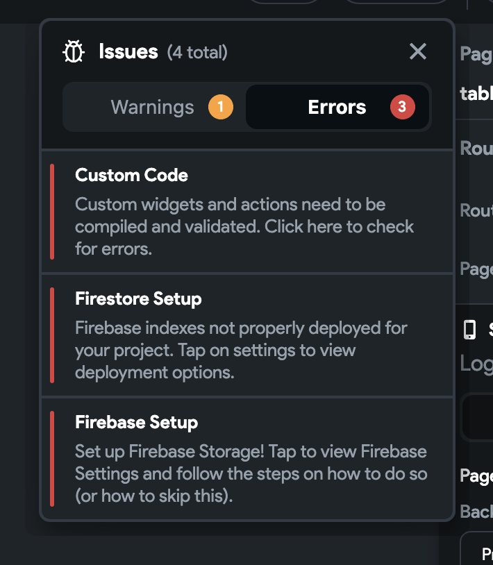 Desktop App / Web Error Inconsistencies · Issue #178 · FlutterFlow/flutterflow-issues · GitHub