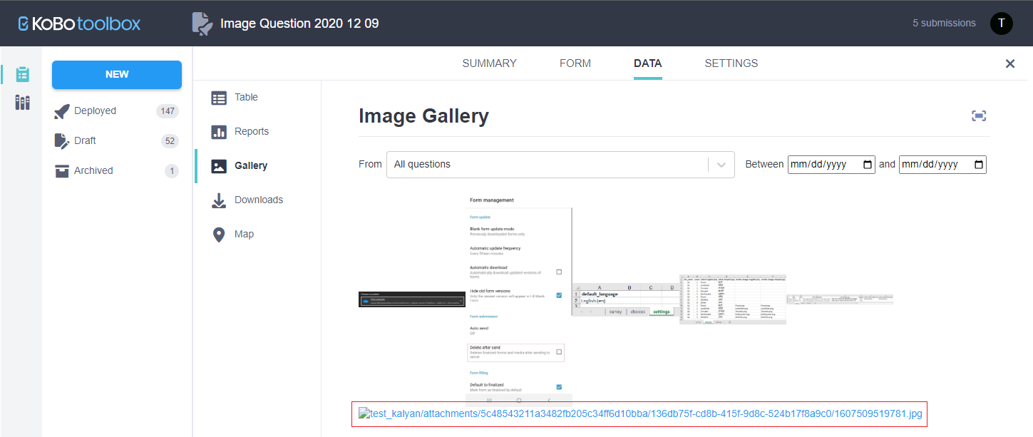 Date picker in an image gallery not compatible with dark mode · Issue #3892 · kobotoolbox/kpi ...