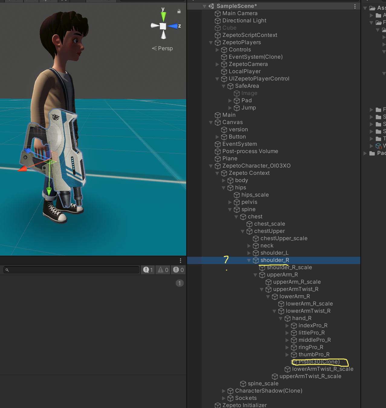 손에 총기 또는 무기 붙이기 · naverz zepeto-studio-kor · Discussion #542 · GitHub