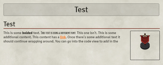 Allow alignment to apply to image elements in ProseMirror editor · Issue #7718 · foundryvtt ...